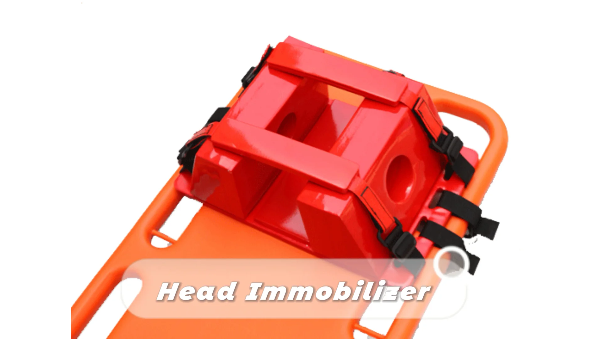 Ce Iso Head Immobilizer X-ray Ct Plastic Spinal Board Ambulance ...