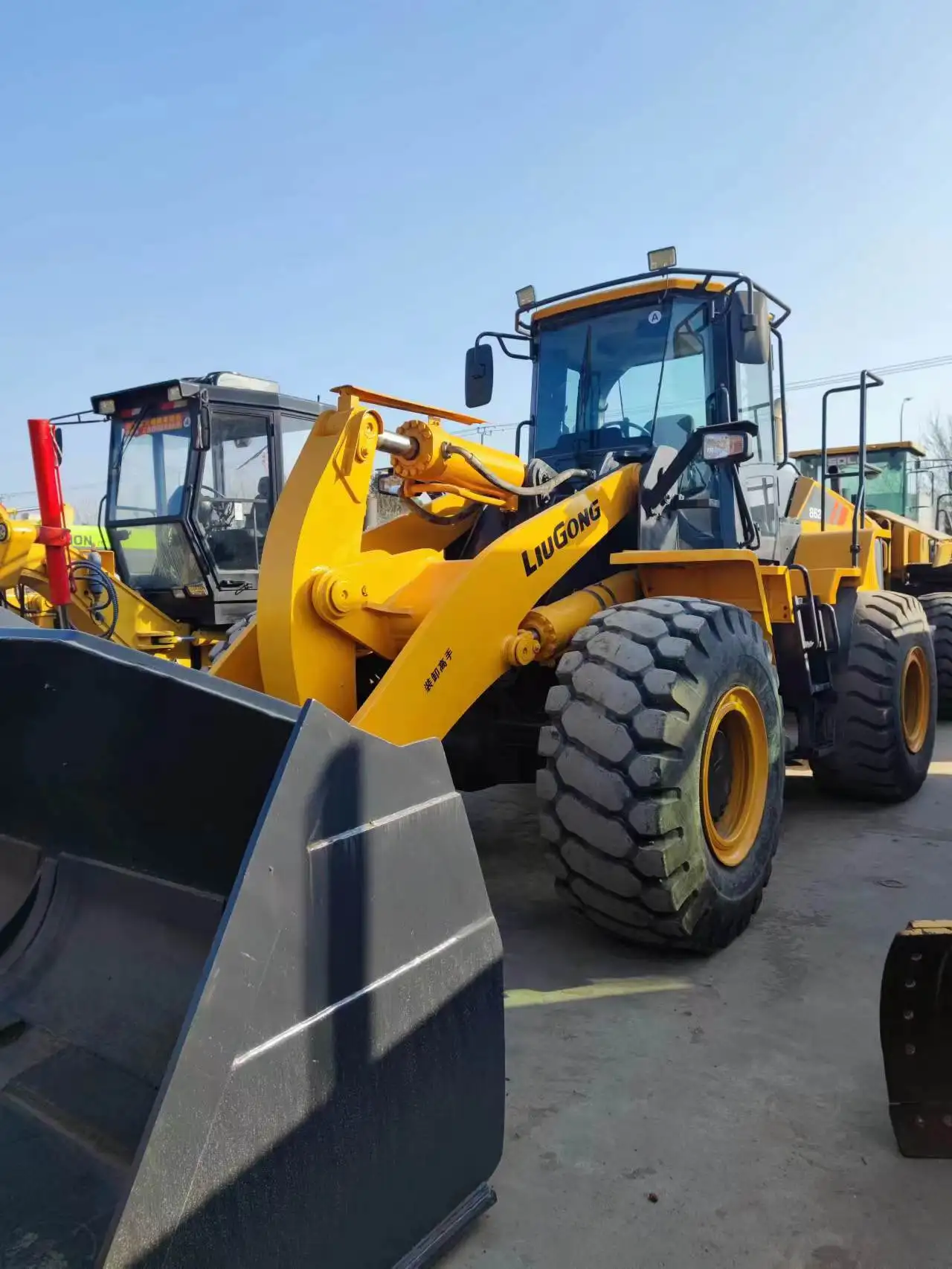 5ton 6ton Chinese Loader Lg856 Lg856h 862h Wheel Loader - Buy Used 6ton ...