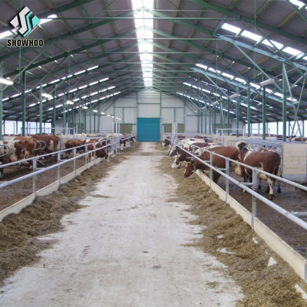 Agricultural Farm Design - Durable Steel Structure Barns
