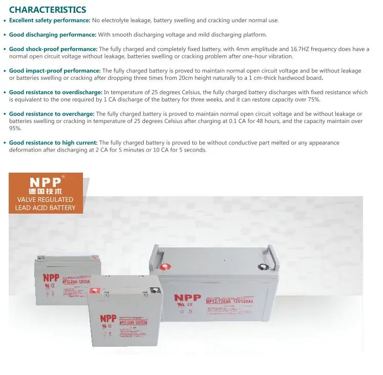 NPG 12V 200AH Lead Acid Battery - Ideal for UPS & Solar Energy Storage ...