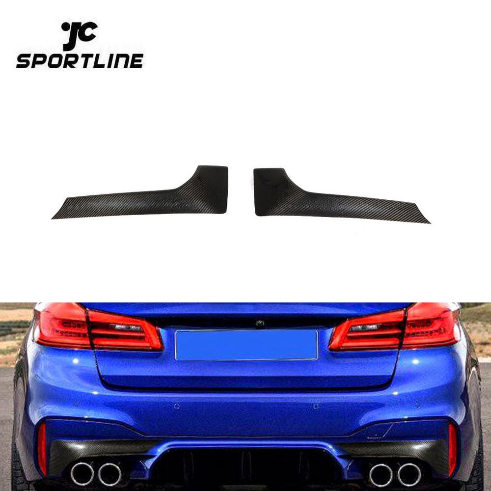 Carbon Fiber F90 Rear Bumper Splitter for BMW F90 M5 Sedan 4-Door 2018 ...