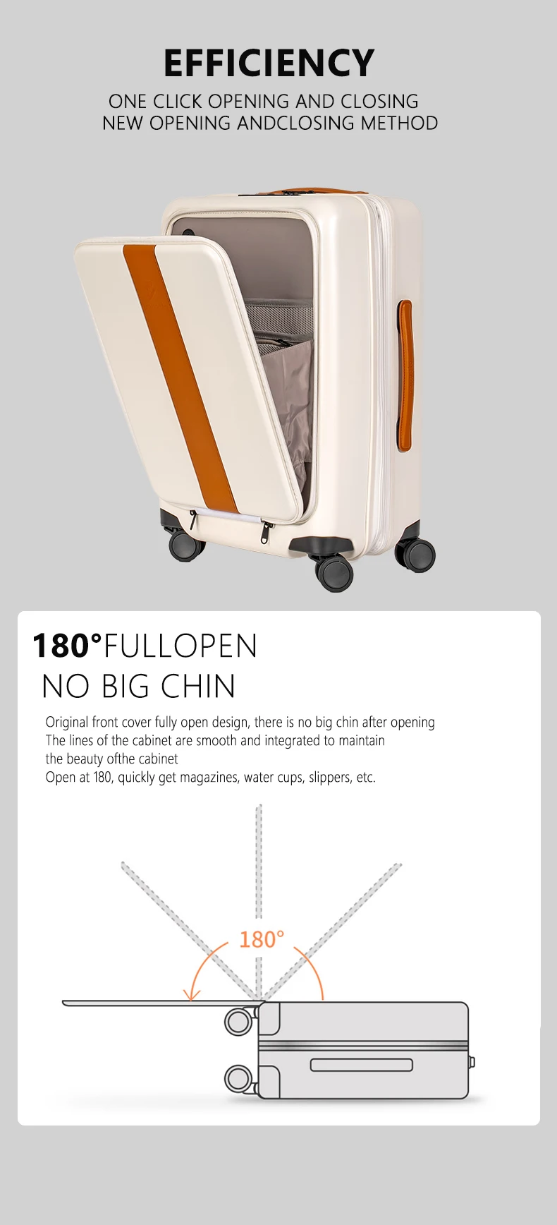 New Design Carry On Luggage With Customized Logo Portable Travel ...