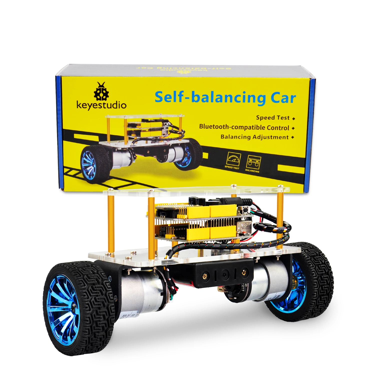 Keyestudio Two Wheel Self Balancing Robot Car for Arduino