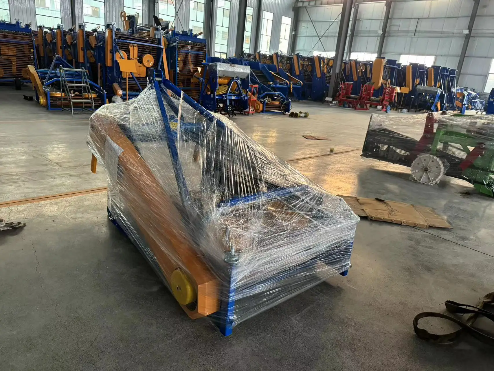 Small Tractor Mounted Plastic Mulch Applicator - High Productivity