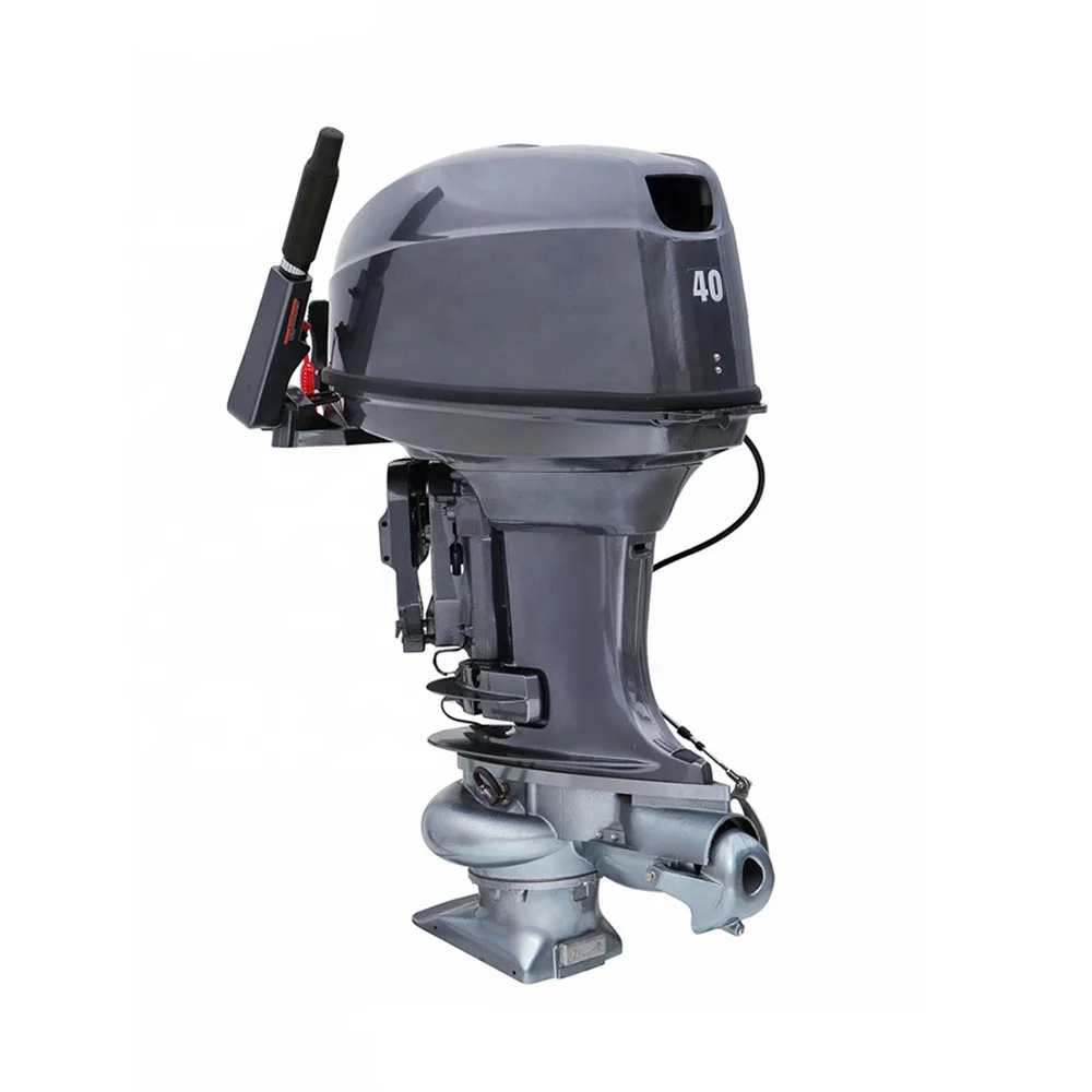 Brand New 40hp 29.4kw 2 Cylinder 2 Stroke 703cc Displacement Electric ...