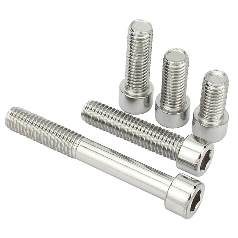 304 316 Stainless Steel Hex Socket Head Cap Screw Din912 Allen Cap Head Bolt - Buy Socket Head ...