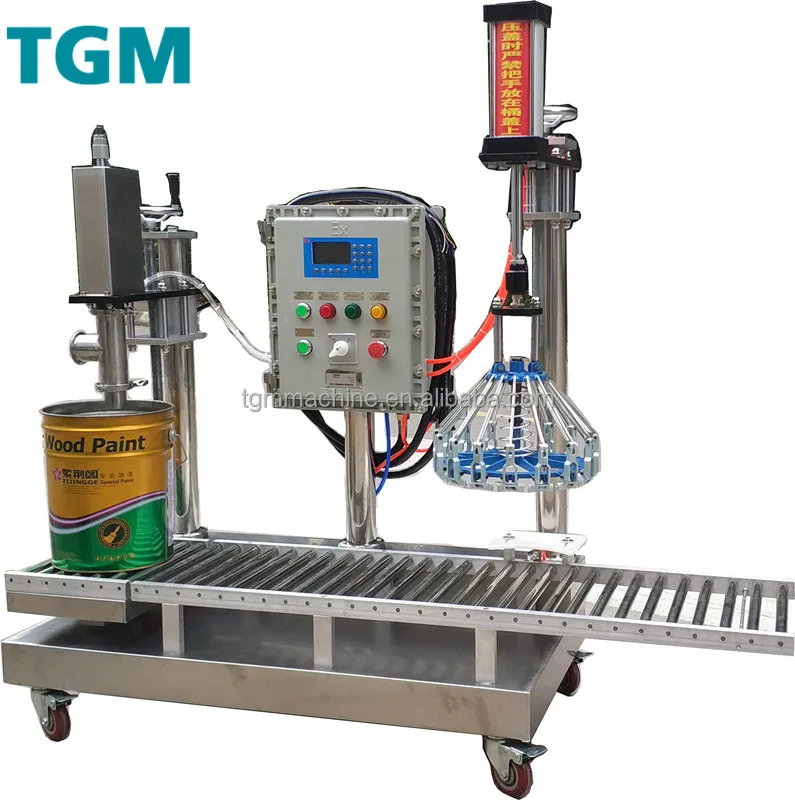 5-30L Semi Automatic Paint Filling Machine - Easy to Operate