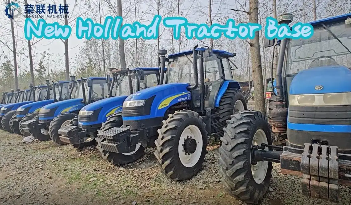 Used/second Hand Tractor 4x4wd New Holland 804 With Loader And Farming ...