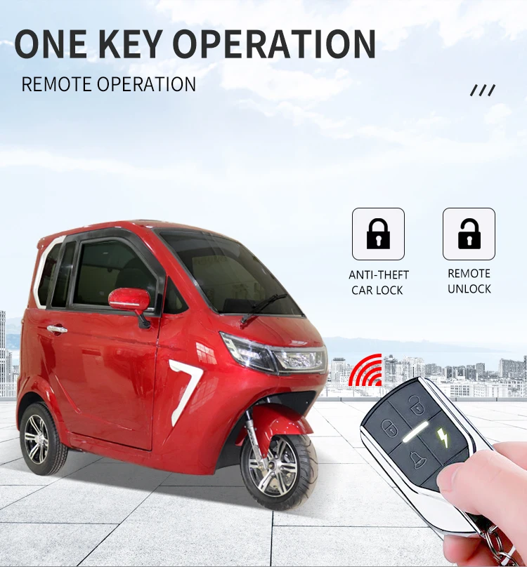 Keyu High Performance Electric Car 3 Wheel 3 Seat Adult Electric ...