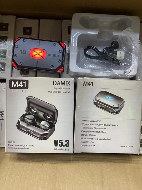 M41 Auriculares In-ear Headphones Handfree Earphone Stereo Sports ...