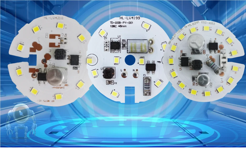 Aluminium Circuit Board Pcb Board 5w 5.5w 5.8w 7w 9w 12w 18w Led Pcb ...