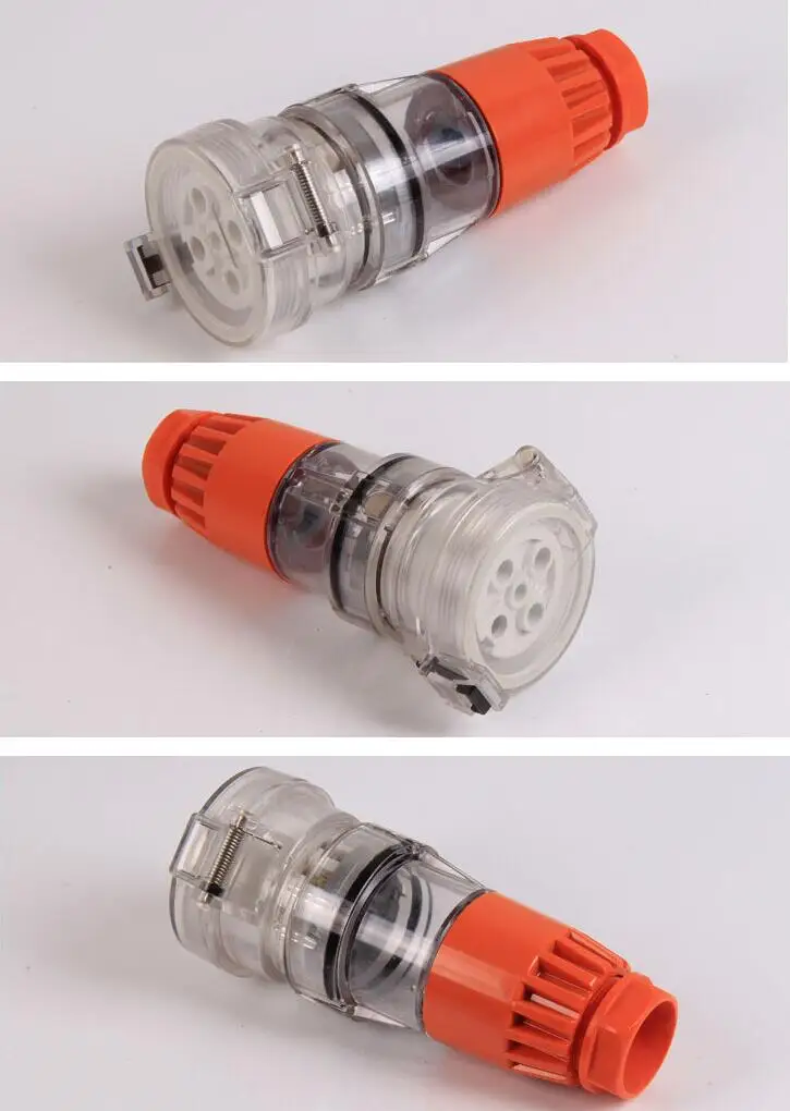 Saipwell 500v Industrial Waterproof Ip66 Plug 10a 13a 15a 20a 32a 40a ...