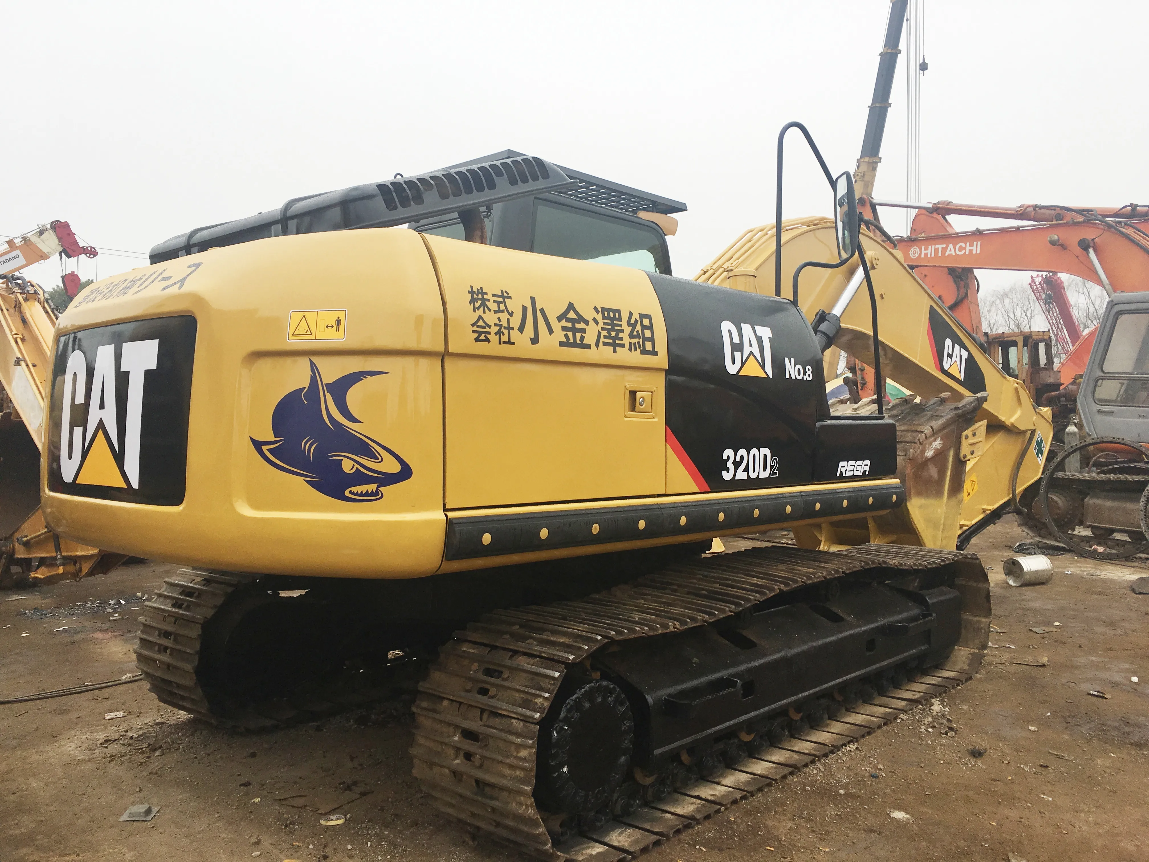 Used Japan CAT 320D2 Excavator with Injection Engine Second Hand ...