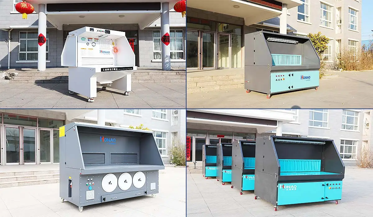 Downdraft Workbench/fume Collection Table/industrial Grinding Workbench ...