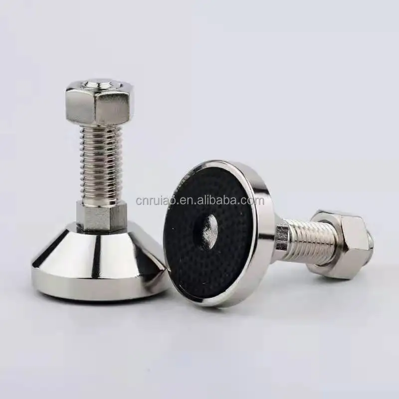 Large Stock Adjustable Industrial Rubber Foot Levelers