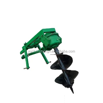 Tractor Mounted Pto Drive Ground Hole Digger Machine Post Hole Digger ...