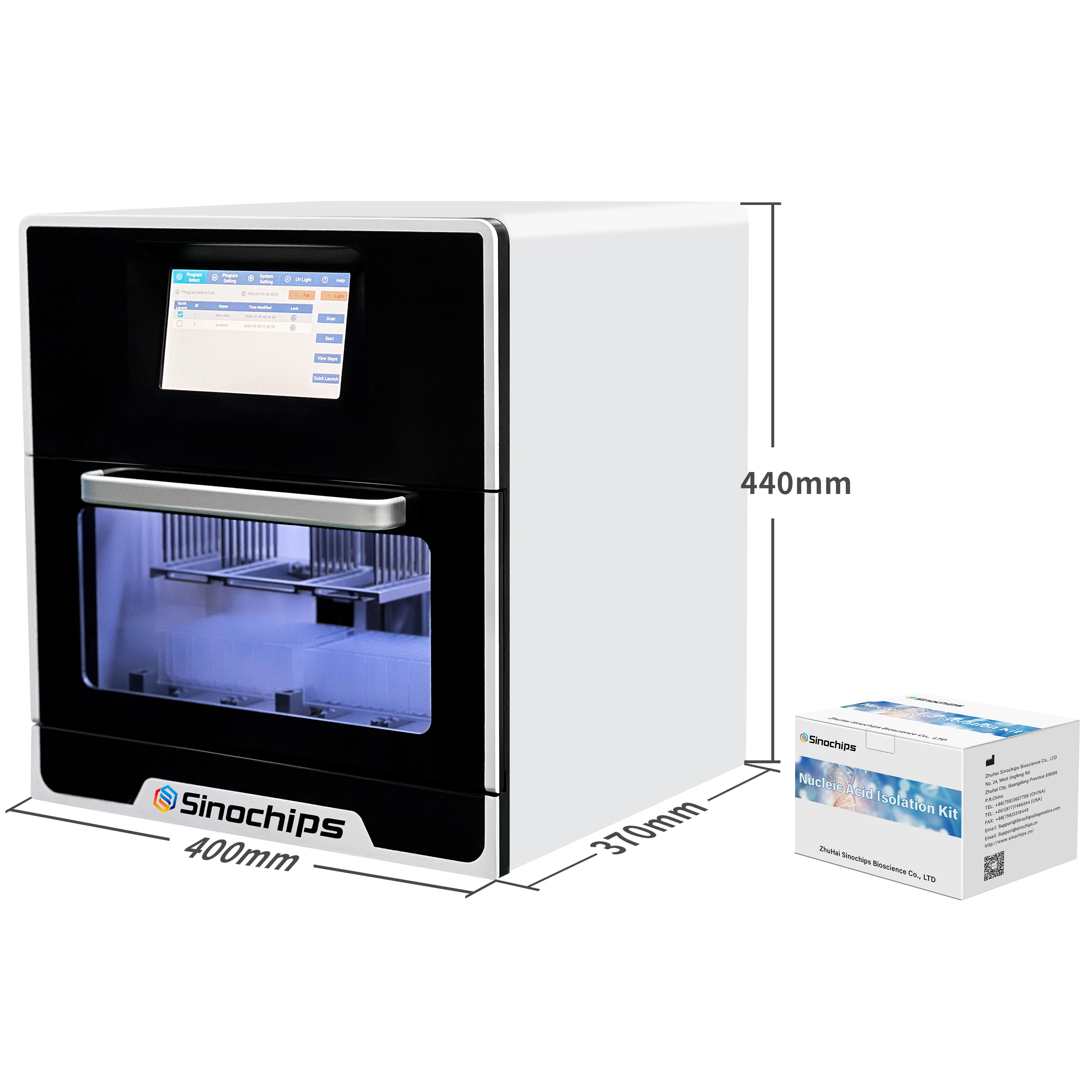 Automated Nucleic Acid Extraction System for High-Throughput DNA/RNA ...