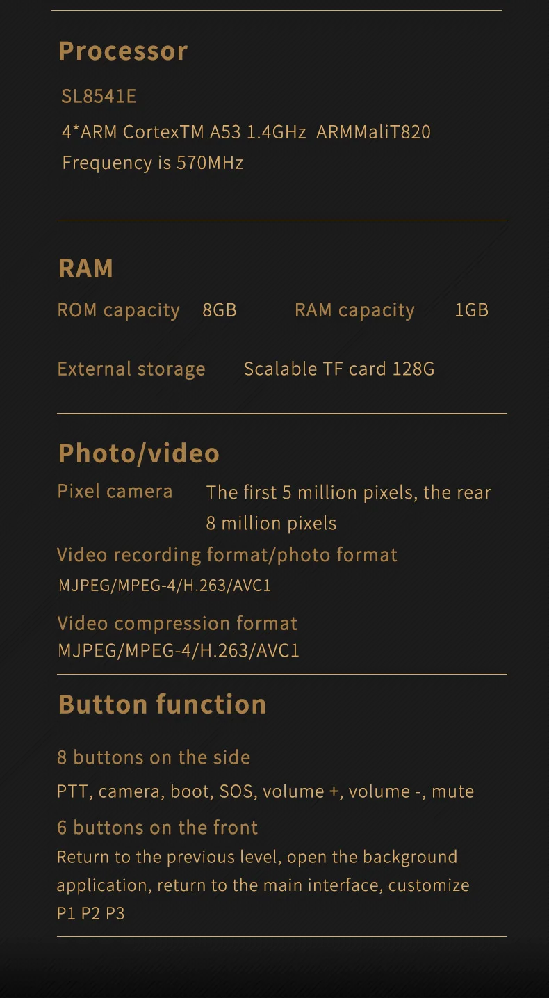 Anysecu W6 Plus POC 4G Radio - DMR & Analog UHF Unlocked