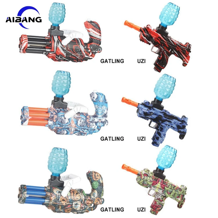 M416 Ak47 M4 M4a1 Electric Gel Blaster Ball Toy Guns Outdoor Game Gel Water Bead Blaster ...