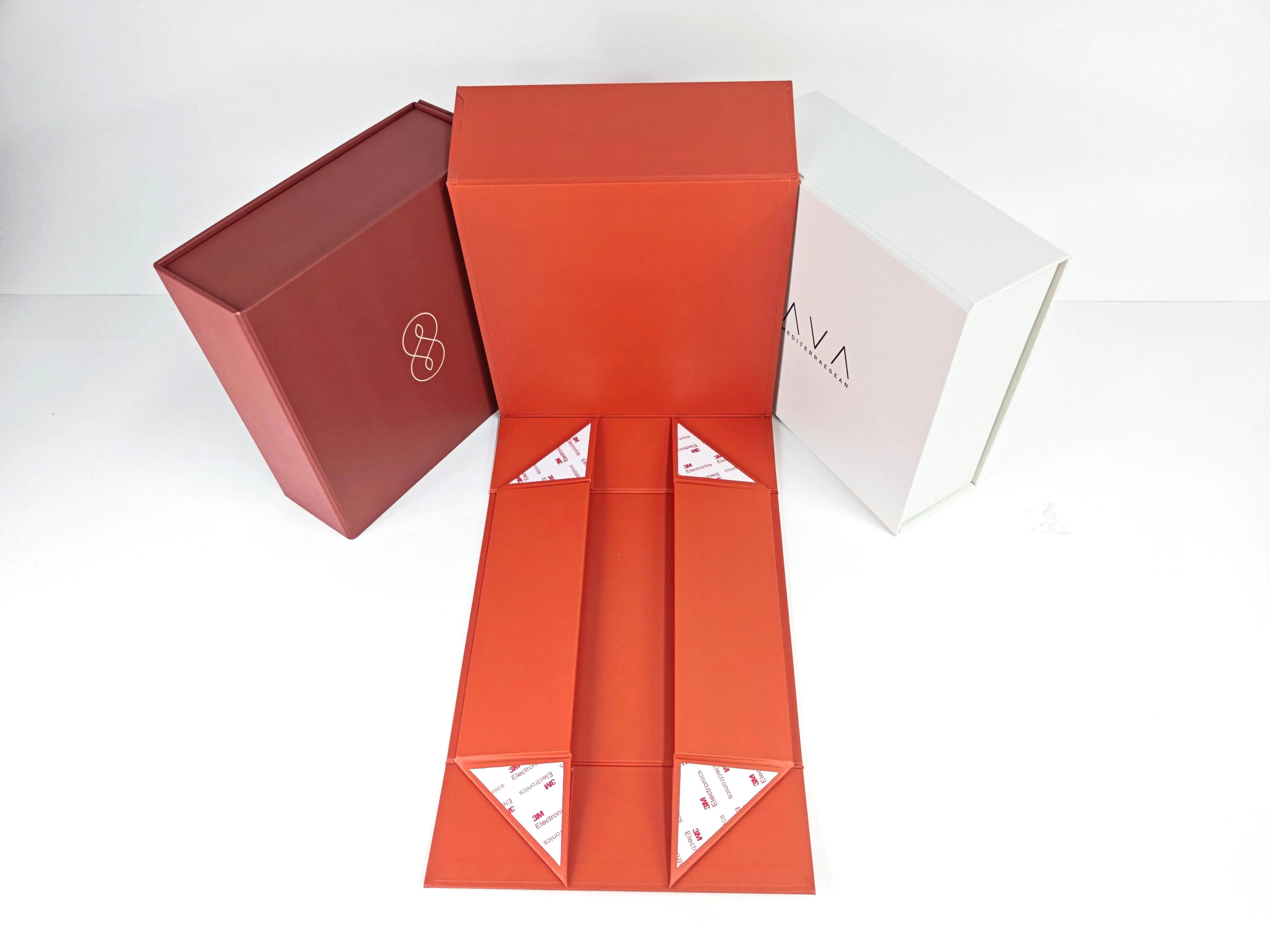 Luxury Deep Folding Folders Lamination Glossy Colored Rigid Gifts ...