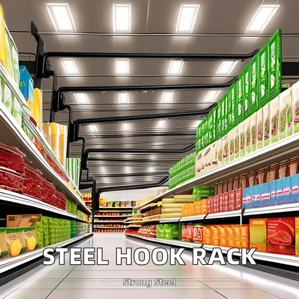 TGL Supermarket Steel Wire Pegboard Accessory Rack with Double-Line ...