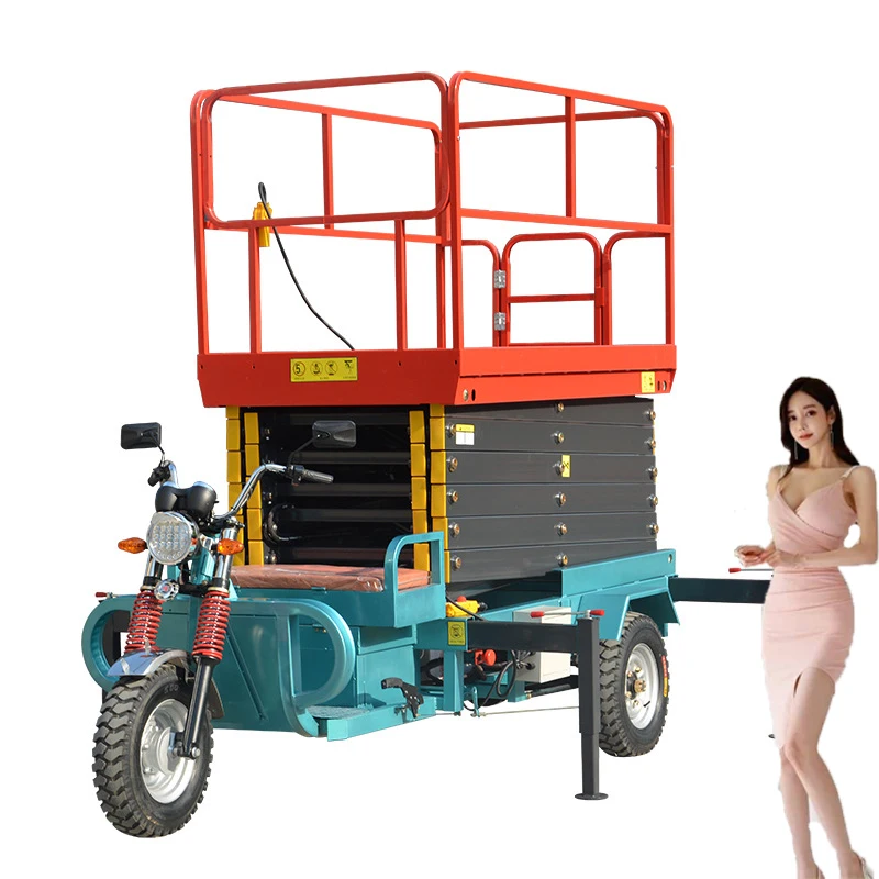 Cherry Picker Lift Hydraulic Cargo Elevator Warehouse Freight Lifter ...