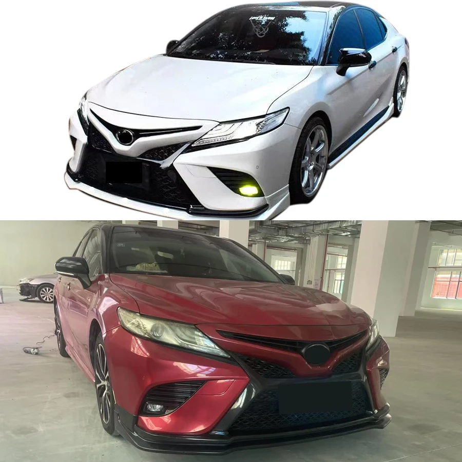 2018-2020 Toyota Camry Sport Body Kit - Front Lip, Side Skirts & Rear ...
