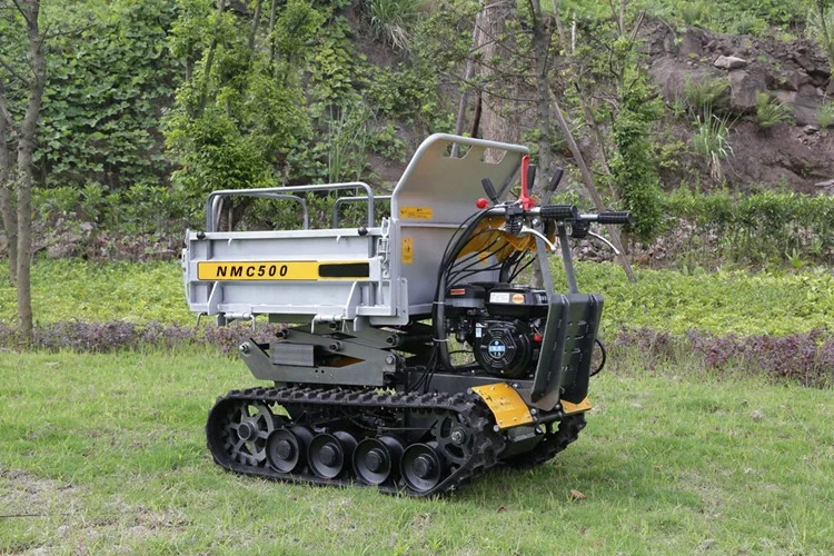 Mini Crawler Dumper - 500kg Tracked Dumper for Easy Material Transfer