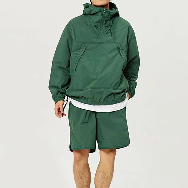 Custom Men's Steeetswear Shorts & Jacket Set by Anglecloth