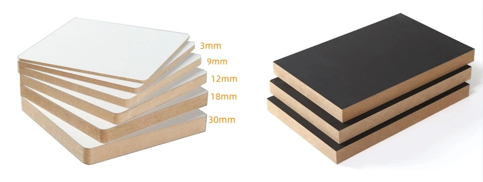 4x8 Hdf Moisture Resistant Waterproof Faced White Laminated Furniture ...