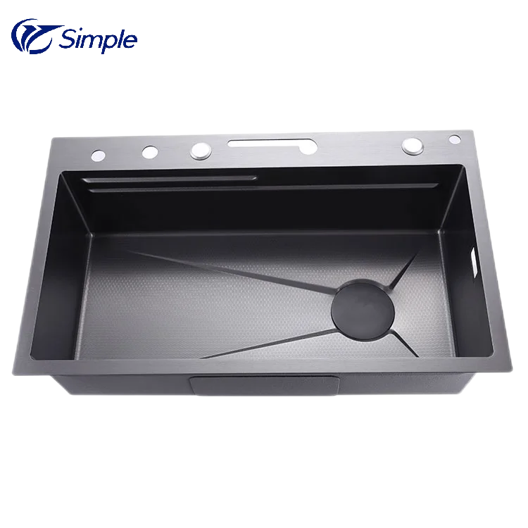 Durable & Stylish Kitchen Sink - Anti-Scratch LED Display