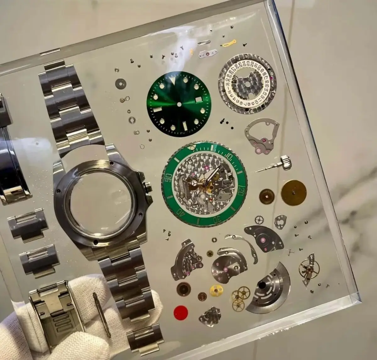 ZF Factory 42mm Mechanical Watch Best Quality Luminous Waterproof ...