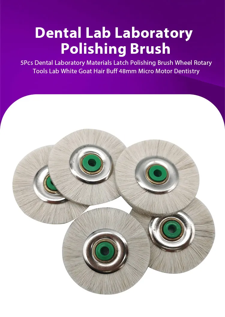 Dental Laboratory Materials Latch Polishing Brush Wheel Rotary Tools ...