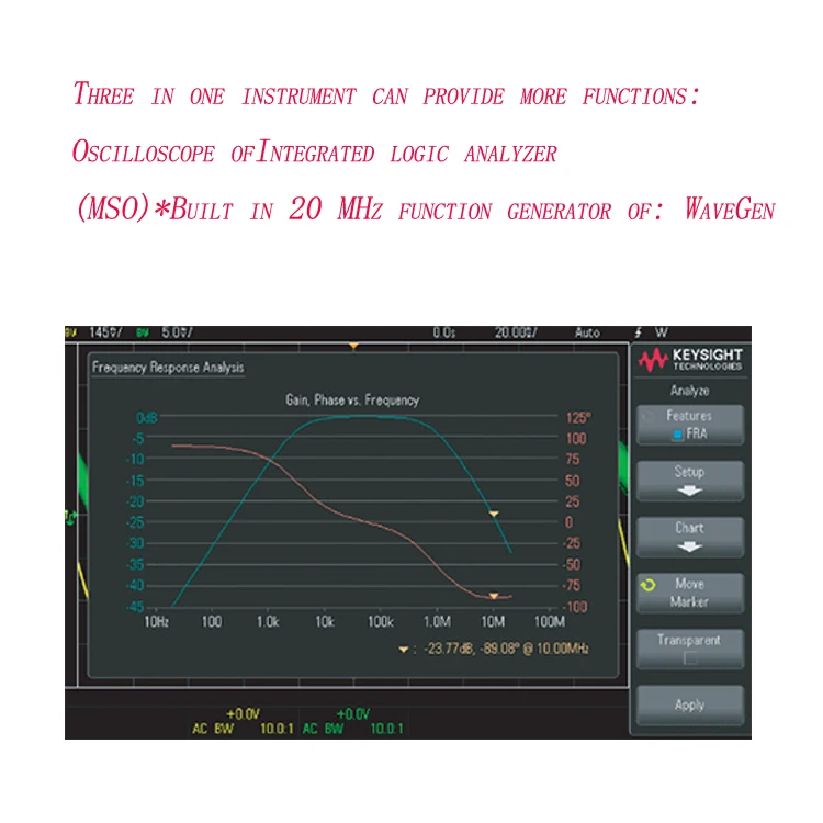 Keysight Oscilloscope Msox2024a Mixed Signal Oscilloscope Formerly Agilent Oscilloscope - Buy ...