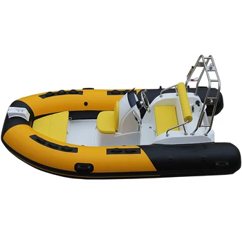 High Performance Semi Rigid Fiberglass Hull 3.9m Rib Boat Inflatable ...