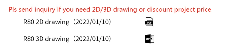 T-MOTOR R80 Robot Knee Exoskeleton Motor - High Torque DC