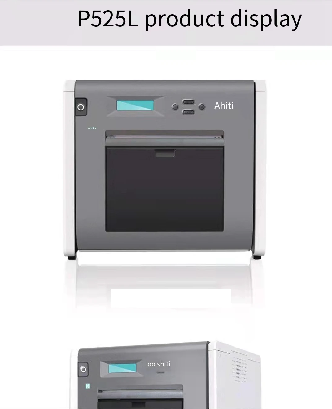 HiTi P525L Compact Dye Sub Photo Printer - Efficient 4x6" Prints, Fast Speeds, PC & WiFi ...