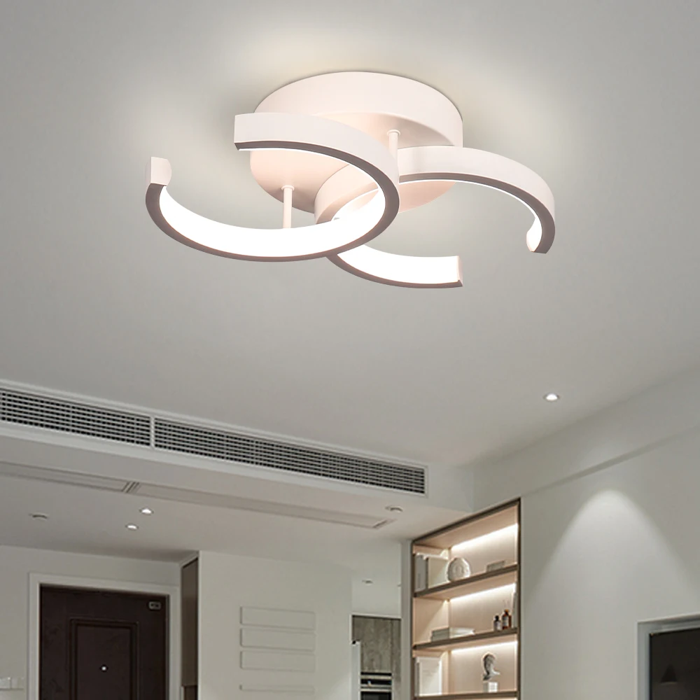 Modern LED Ceiling Lights for Bedrooms - 30000 Hours Lifespan