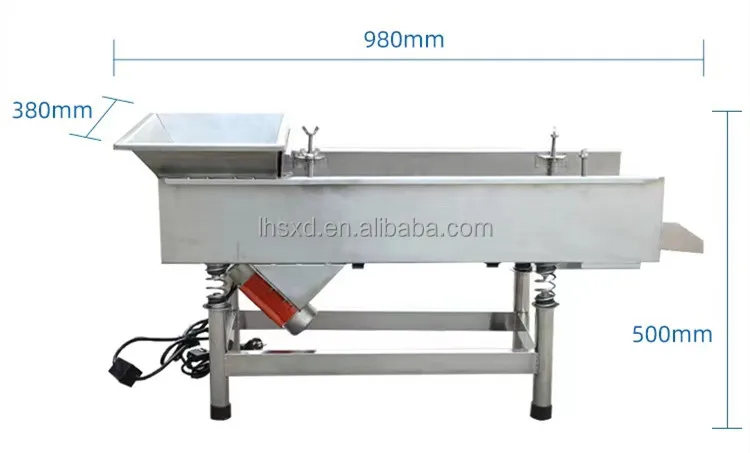 Mini Linear Sieve - Efficient Stainless Steel Vibrating Screen