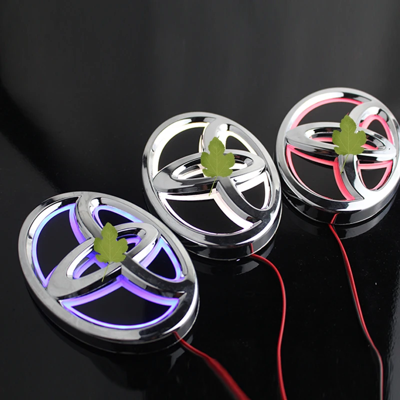 5d Illuminated Car Badge Rear Front Led Light Auto Logo Lights Car ...