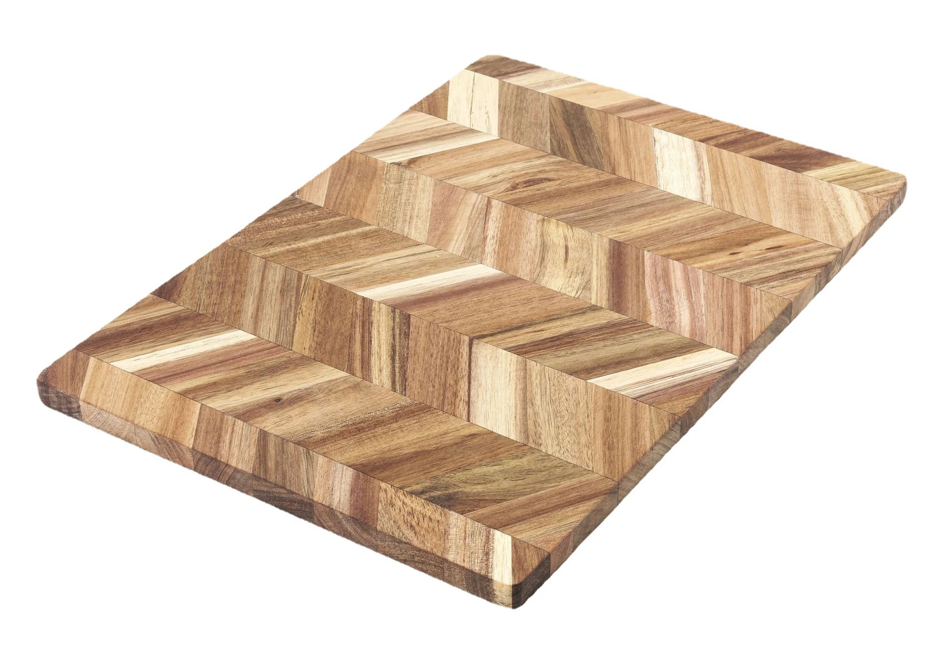 Multifunction Rectangle Engraved Solid Wood Chopping Blocks Countertop ...