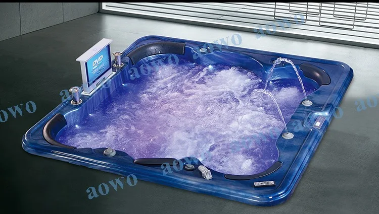 2 3 Person Hot Tub Spa Outdoor Hottub Mini Spa Hot Tube Whirlpool Tubs ...