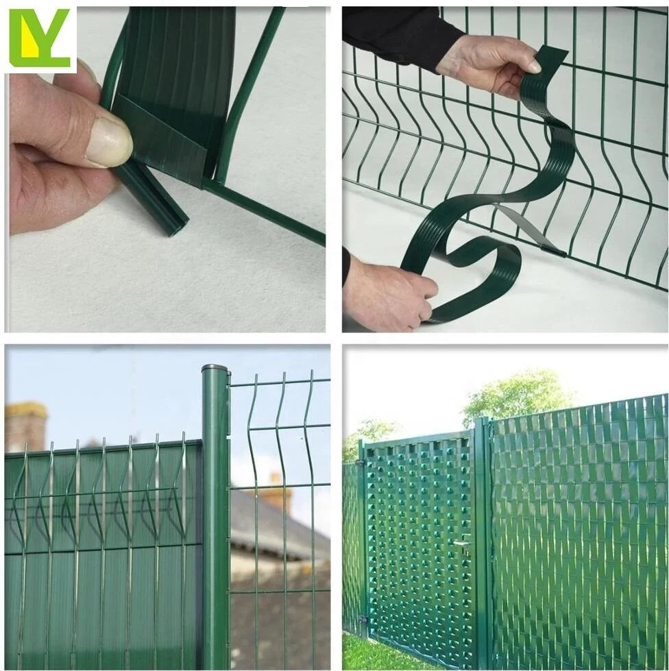 Hard PVC Strip Screen Fence for Privacy - Durable & Eco
