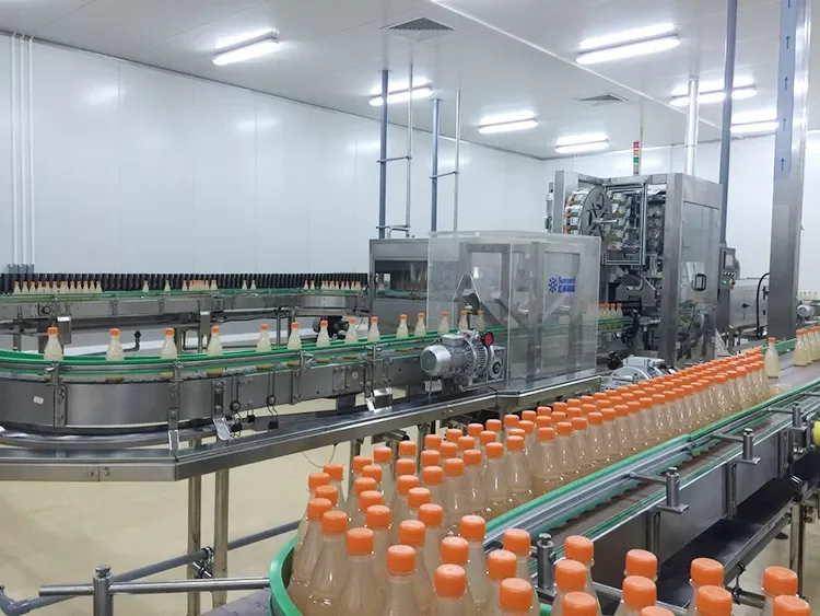 Simple Full Auto Energy Drink Juice Filter Tank Hot Filling Packaging ...