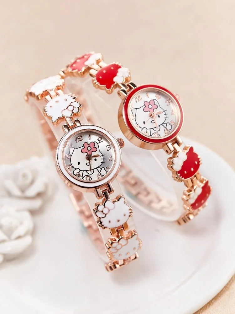 Hello Kitty Cute Quartz Watch - Perfect for Kids & Students