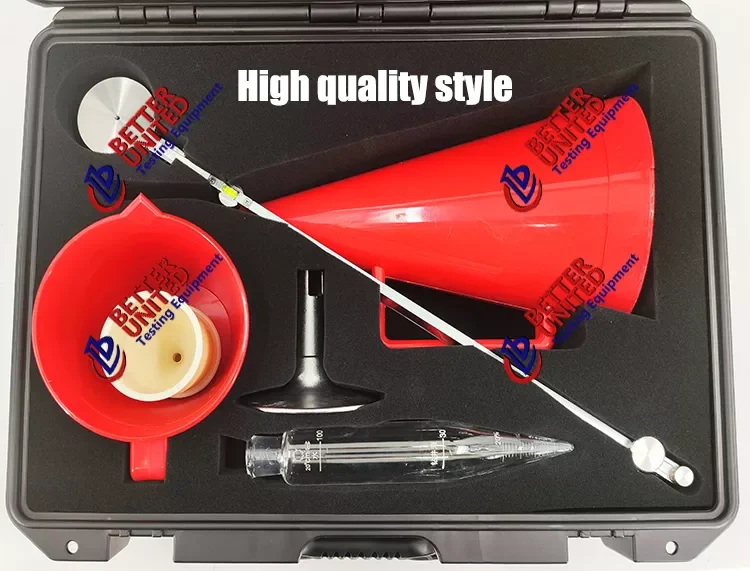 Cone Marsh Funnel Measuring Cup Viscosity Test - Buy Fann Marsh Funnel ...