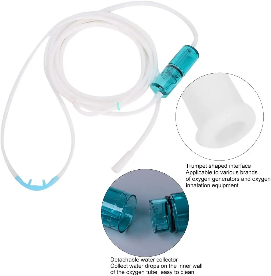 100% Food Grade Silicone Elastic Soft Hydrogen Bottles Inhalars Cannula ...