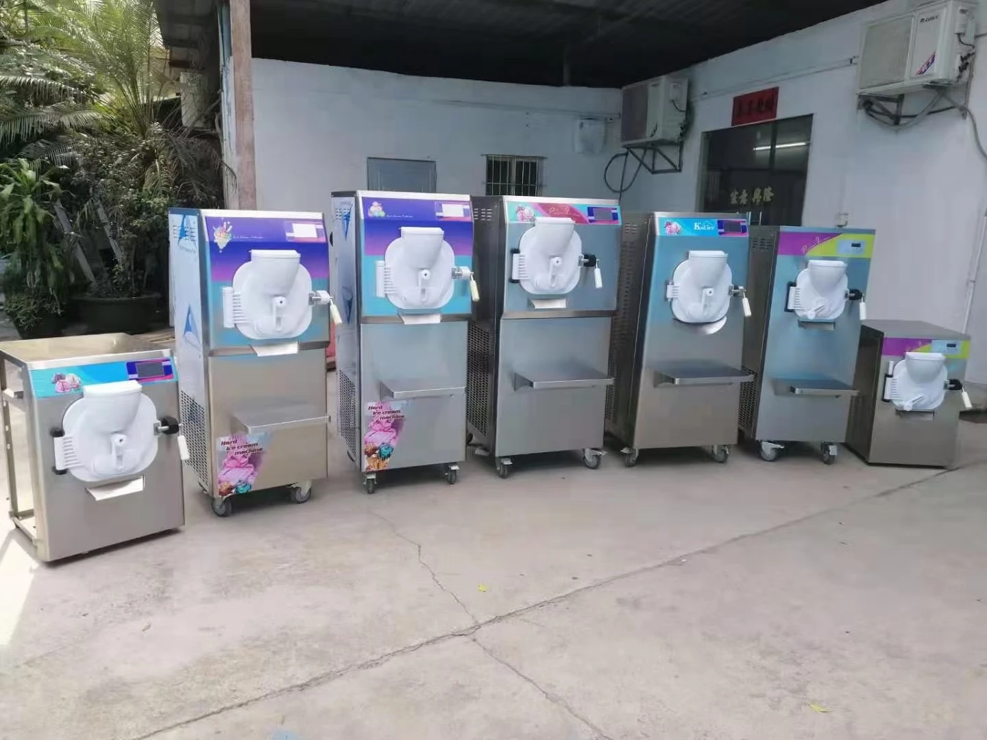 Frozen Ice Cream Machine Sachet Street Frosty Single Liquid Modern ...