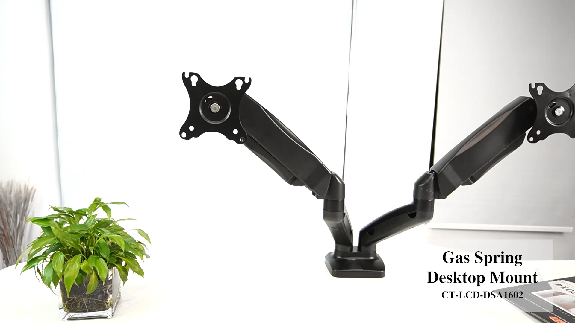 Phobya Dual Monitor Arm With Gas Spring at Ruby Vannatter blog