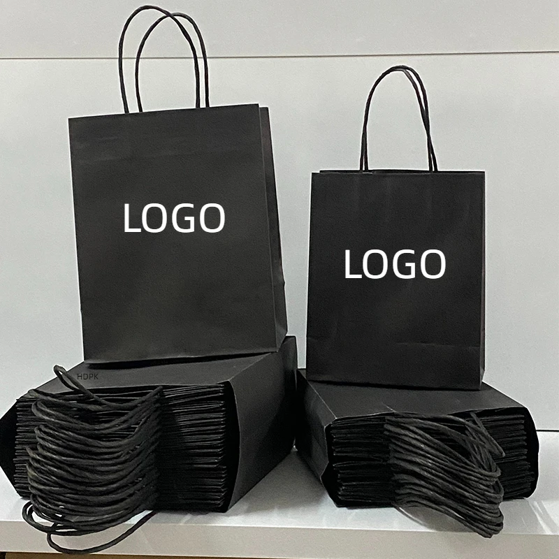 Wholesale Large Black Packaging Bag - Gift Toilet Paper Bag